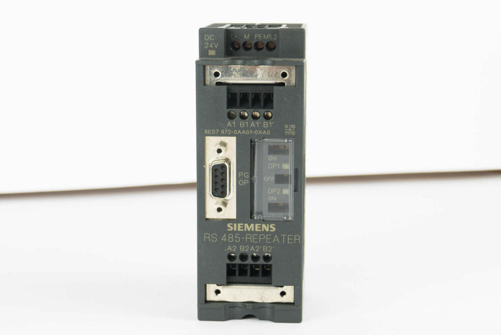 SIEMENS RS 485 Repeater - 6ES7 972-0AA01-0XA0 - Parts Trader